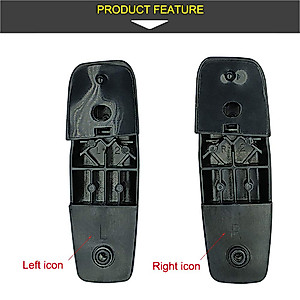 MOCW 7L1Z78420A69AA 7L1Z78420A68AA Liftgate Hinges Left and Right Rear Window Glass Hinge Compatible with 2003-2017 Ford Expedition, 2003-2017 Lincoln Navigator