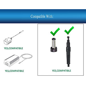 UpBright 15V AC/DC Adapter Compatible with Fluke PM 8907/003 Scope Meter 90 105 99 98 97 96 95 93 92 91s 99B 99 100 120 123 124 125 PM 8907/813 PM8907/801 804 803 806 807 BC190/808 Charger