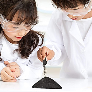 SPACECARE Magnetic Iron Powder Filings for Magnet Education and School Projects, 2 Storages Jar (12 Ounces X 2) with Shaker Lids, 2 Pack