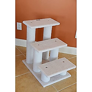 Armarkat Pet Steps, 3-steps, B3001, Ivory