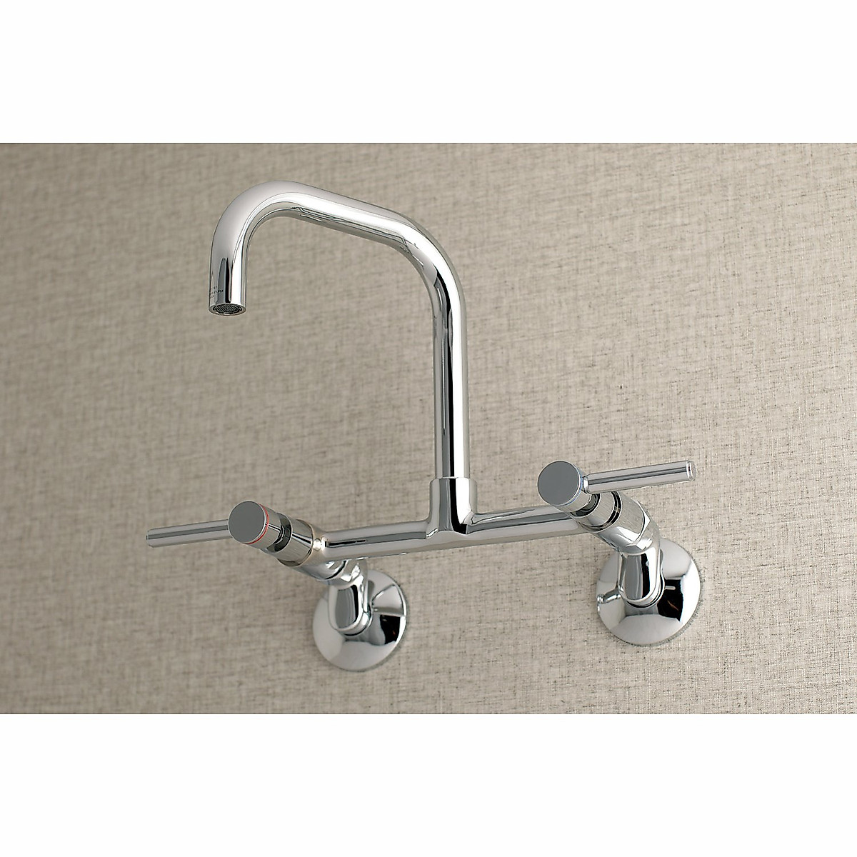 Kingston Brass KS813C Concord Kitchen Faucet, 6-11/16" in Spout Reach, Polished Chrome