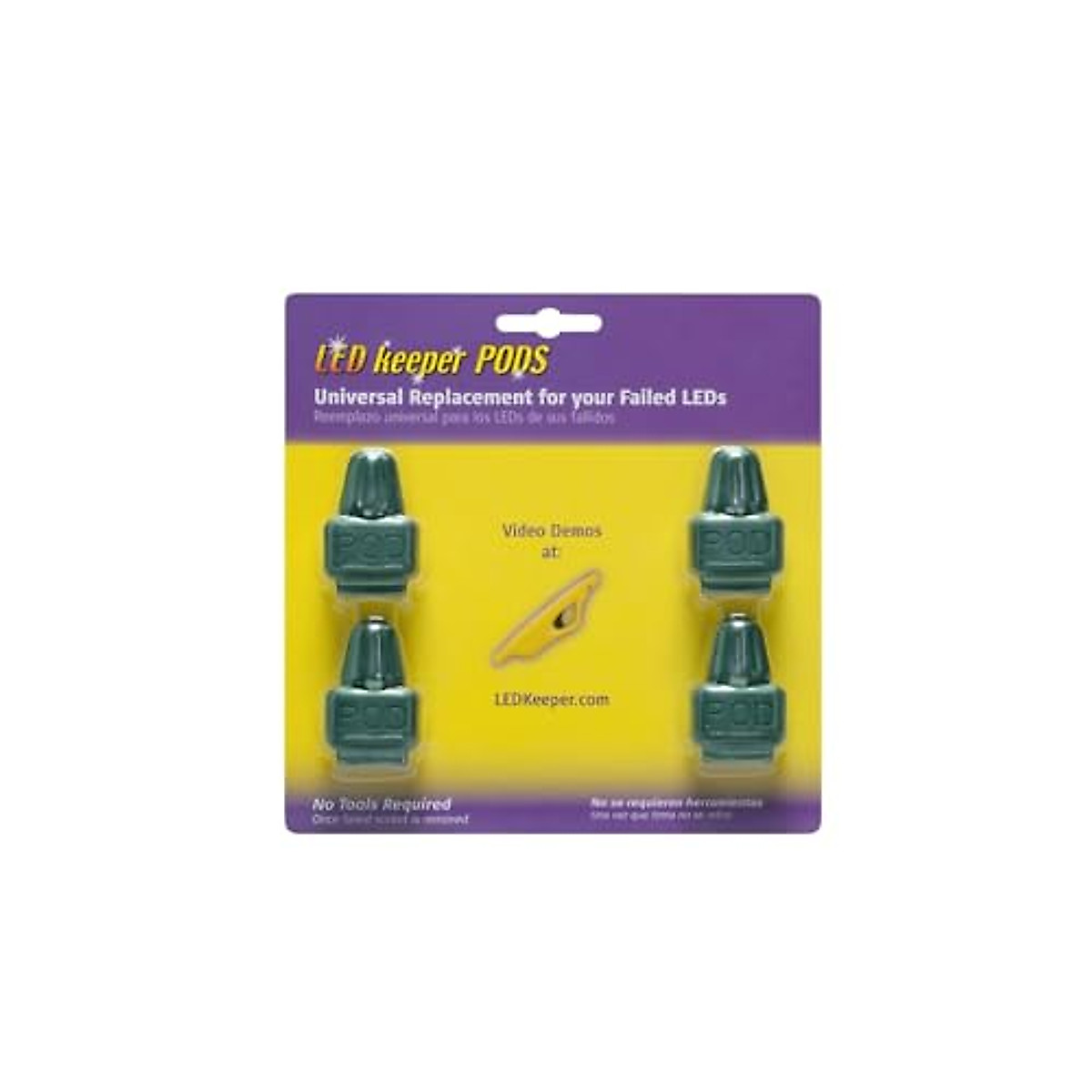 LED Keeper Replacement PODs for faulty Bulbs and sockets (for LED Light Sets only)