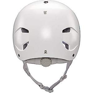 Bern Bandito Bike Helmet for Kids, EPS Satin White Galaxy, M/L
