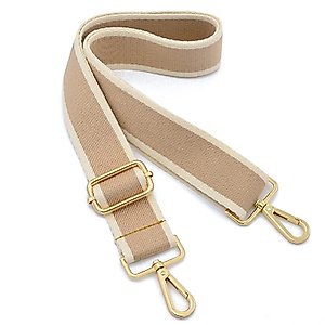 ROYGBCP Adjustable Purse Strap Bag Shoulder Strap Replacement Crossbody Canvas Bag Handbag Purses for Unisex thick crossbody strap replacement