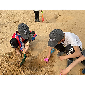 NVJUI JUFOPL Boys' Vintage Washed Skeleton Dinosaur Baseball Cap Black