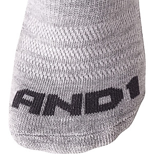 AND1 Boys' Socks - Athletic Cushion Low Cut Socks (8 Pack), Size Small-Medium, Green Camo