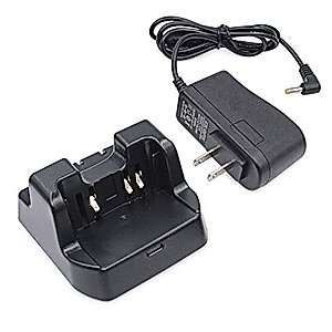 Replace CD-41 Charger for Yaesu Vertex Radio VX-8R VX-8DR VX-8GR VX-8E VX-8DE VX-8GE FT-1DR FT-2DR FT3DR SBR-14Li FNB-101Li FNB-102Li