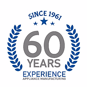 KITCHEN BASICS 101 Made in the USA 5303131115, 540T014P01 and RGP 300 Replacement Round Range Gas Stove Drip Pans for Frigidaire and Tappan, 4 Pack