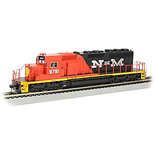 Bachmann Trains - EMD SD 40-2 DCC Ready Diesel Locomotive - National Railways of Mexico #8791 - HO Scale