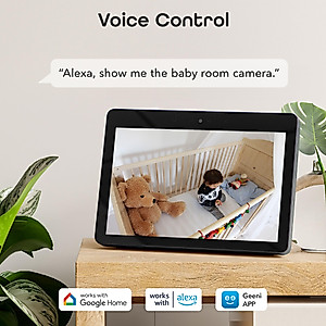 Geeni Glimpse 1080p WiFi HD Smart Camera – Indoor Home Security Camera – No Hub Required – Voice Control – Motion Detection Camera – Smart Camera Compatible