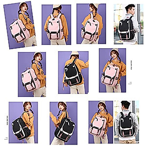 Backpack for Girls Casual Daypack Nylon Waterproof Kids Elementary Middle Schoolbag Children Bookbag