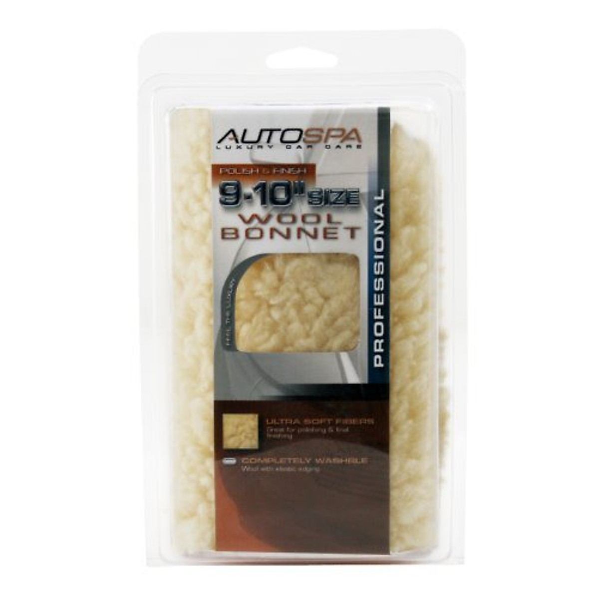 Carrand 40405AS AutoSpa Acrylic Soft Polishing Wool Bonnet by Carrand