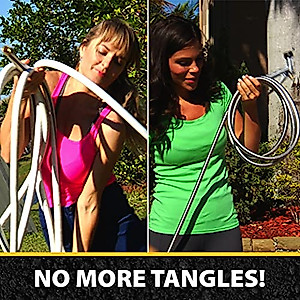 Bionic Steel 25 Foot Garden Hose 304 Stainless Steel Metal Hose – Super Tough & Flexible Water Hose, Lightweight, Crush Resistant Aluminum Fittings, Kink & Tangle Free, Rust Proof, Easy to Use & Store