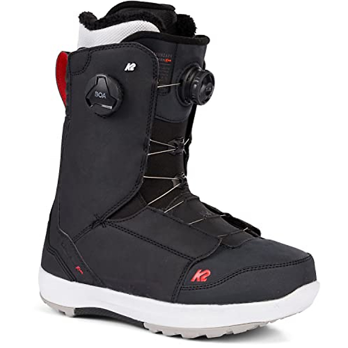 K2 Boundary Clicker X HB Snowboard Boots Mens Sz 9 Black