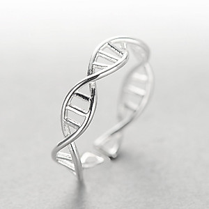 Helen de Lete Innovative DNA Sterling Silver Ring