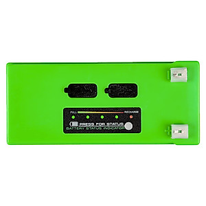 Norsk Lithium 12v 7.5ah Lithium Ion Battery | 2X Built in USB Ports | Ultra Light 1.4 LBS | 1000+ Charge Cycles | Charger Not Included