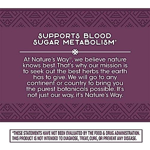Nature's Way Blood Sugar, 90 Count (Pack of 2)