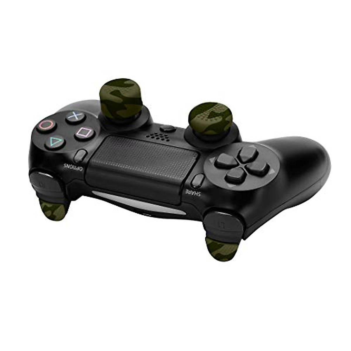 Gioteck TGMP - Thumb Grips for PS4 - Megapack Protection/Caps/Caps for Joystick PlayStation 4 - Non-Slip - Aid to Sight - PS4 Controller Protector (Pack of 4)