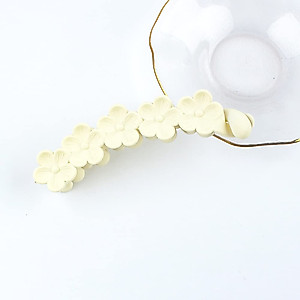 3Pcs Banana Hair Clips Hair Barrettes Flexible Fashion Hair Clips for Women Non Slip Banana Clips Hair Ponytail Clip Fine Hair Accessories