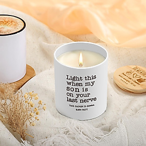 Christmas Daughter in Law Gifts, 10oz Birthday Gifts for Daughter in Law, Funny Wedding Gift Ideas for Daughter in Law Gifts, Unique Daughter in Law Gifts from Mother in Law, Lavender Scented Candle