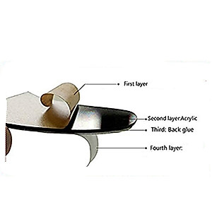 3D Tree Wall Stickers - DIY Photo Frame Tree Wall Decal Family Photo Frame Sticker Murals Wall Decor Living Room Bedroom TV Background Home Decorations (M:83 * 59in,Black Right)