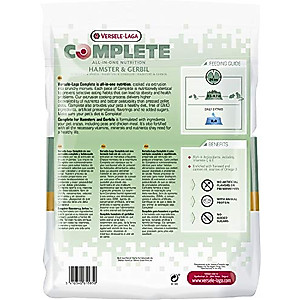 Versele-Laga Complete All-in-One Nutrition Hamster & Gerbil Food, 2.5 Pounds