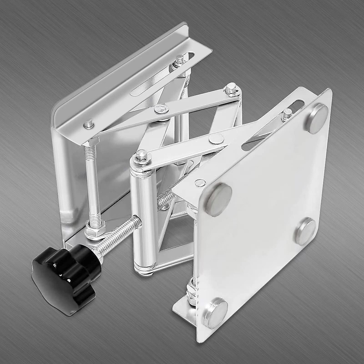 4 Pack Laser Engraver Lift Stand, 4" x 4" Stainless Steel Stand Platform with Adjustable Height for Laser Engraver, Ortur Laser Master 2, Ortur Laser Master 3 Laser Engraving Cutting Machine