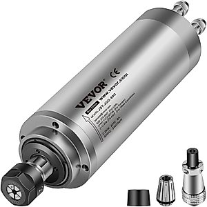 Mophorn CNC Spindle Motor CNC Spindle Kits Water Cooled Spindle Motor For CNC Router Engraving Milling Machine (2.2KW)