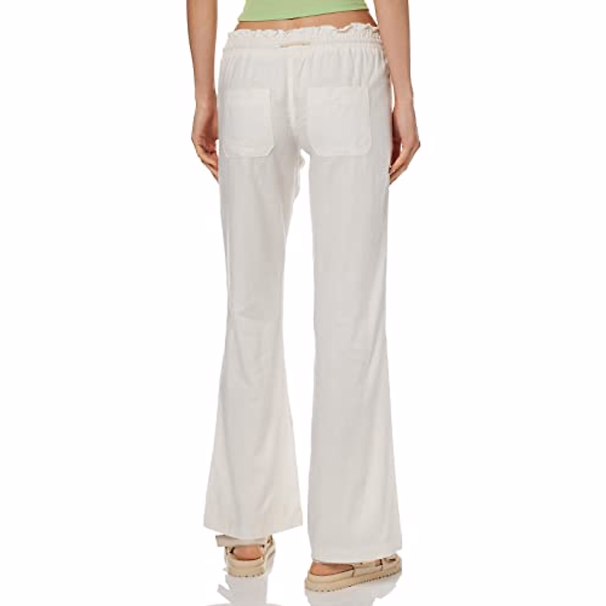 Roxy Women's Oceanside Pant, Sea Salt X-Large