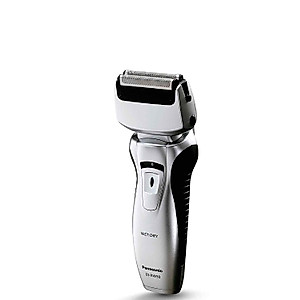 Panasonic ES-RW30 Wet and Dry Twin-Blade Rechargeable Shaver with Pivoting Head