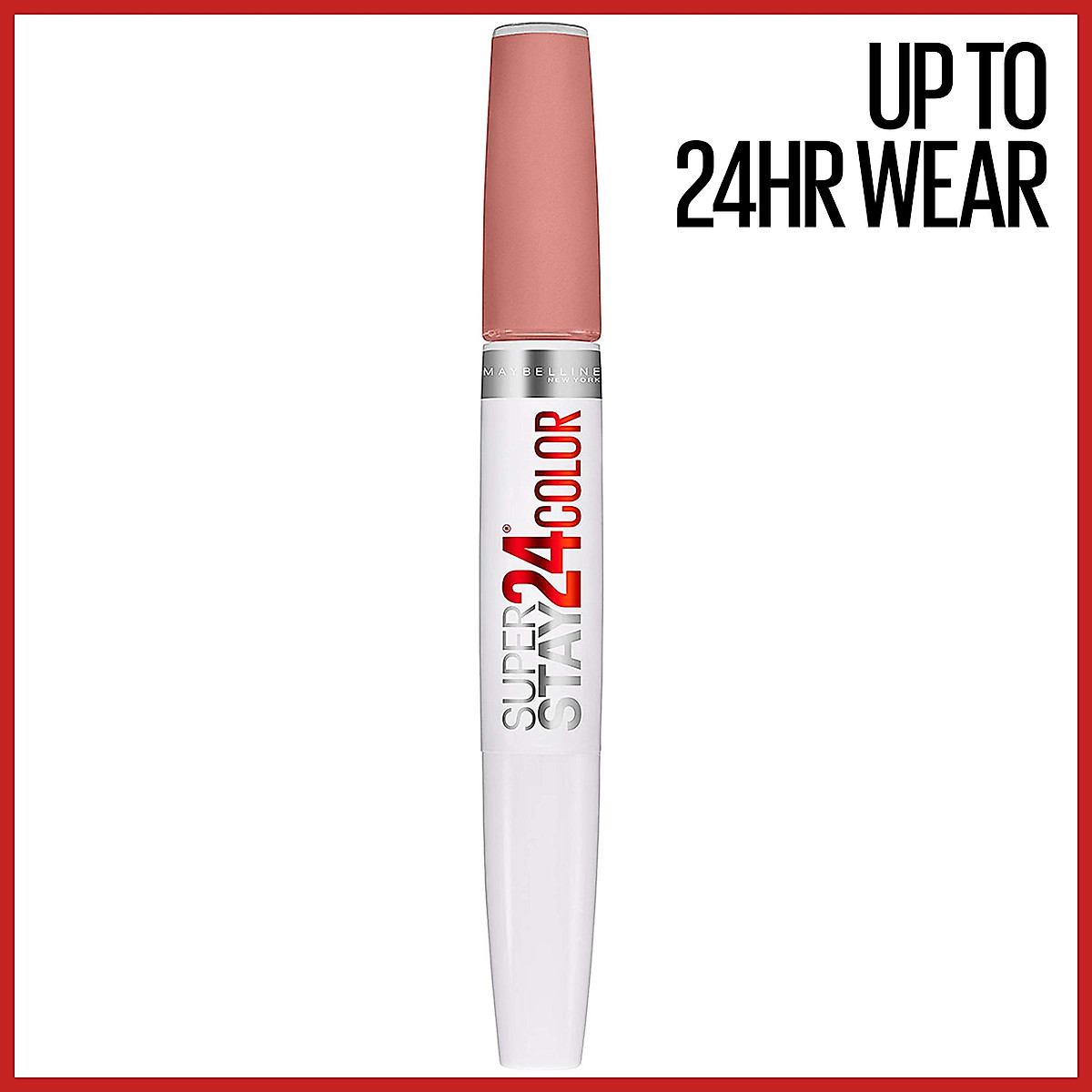 Maybelline SuperStay 24, 2-Step Liquid Lipstick, Absolute Taupe