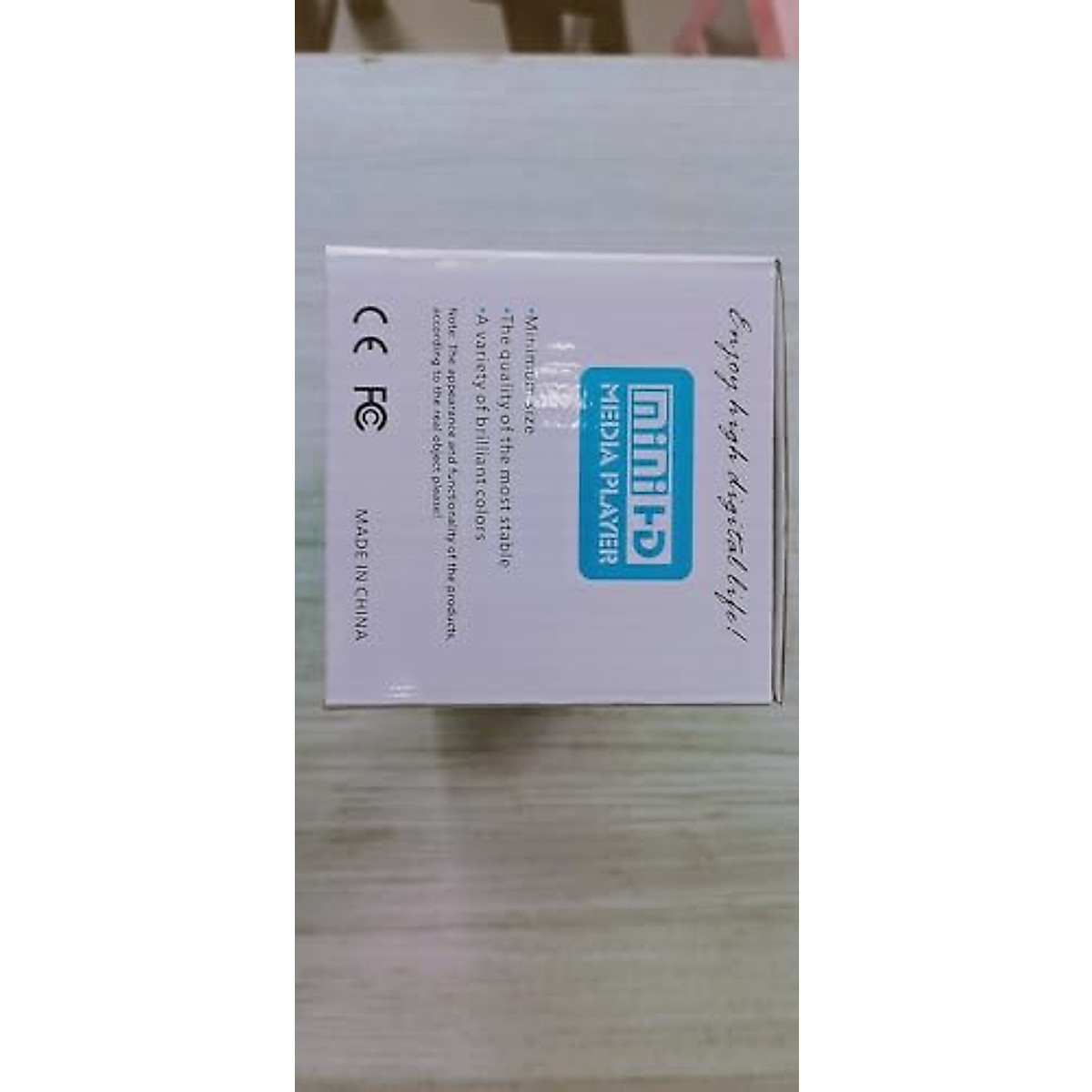 HDMI Media Player, Blue Mini 1080p Full-HD Ultra HDMI MP4 Player for -MKV/RM/ MP4 / AVI etc- HDD USB Flash Drive/HDD and SD Card