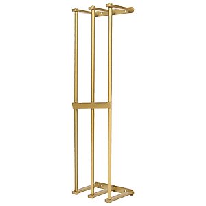 Towel Racks for Bathroom, Bathroom Towel Storage Rack Wall Mounted Wall Towel Rack Bath Towel Holder Wall for Rolled Towels (Gold)