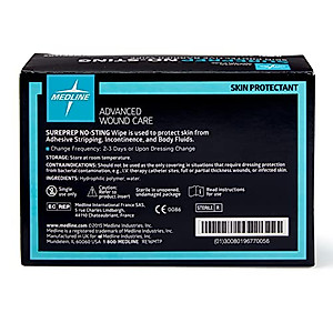 Medline Sureprep No-Sting Skin Protectant, 1 mm (Pack of 50)