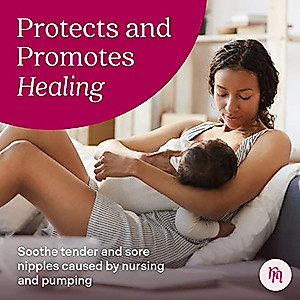 [8 Pads] Hydrogel Pads for Breastfeeding Soreness Support - Immediate Relief Nipple Gel Soothing Pads - Easy Apply Gel Nipple Pads for Breastfeeding - Reusable Form Adjusting Breastfeeding Gel Pads