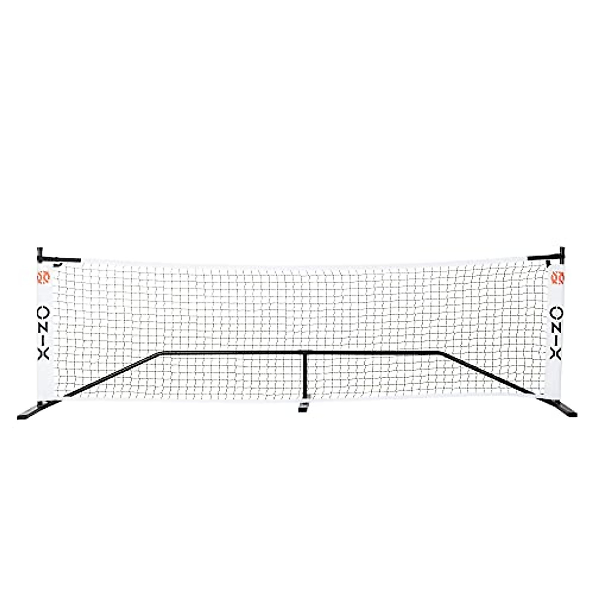 Onix Pickleball 2-in-1 Regulation-Size Portable Net and Practice Net Set Includes Carrying Case with Wheels