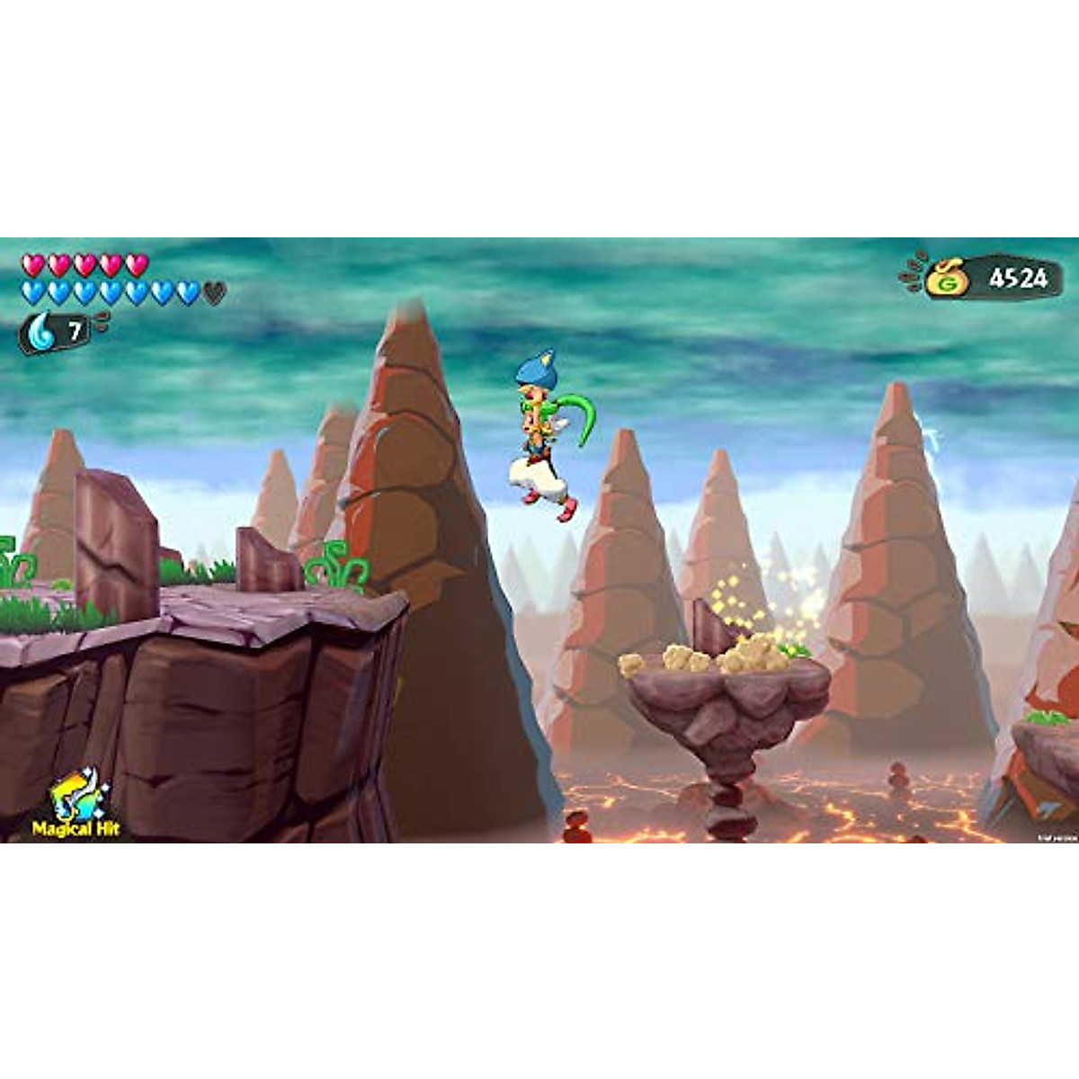 Wonder BOY ASHA in Monster World - PS4