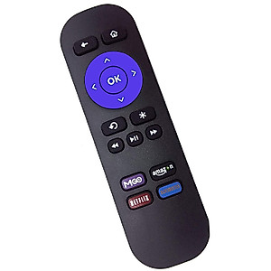 New Replacement Lost Remote for Roku Models Roku 1 (Lt, Hd) Roku 2 (Xd, Xs) Roku 3. Does not Work with Roku Stick or Roku TV