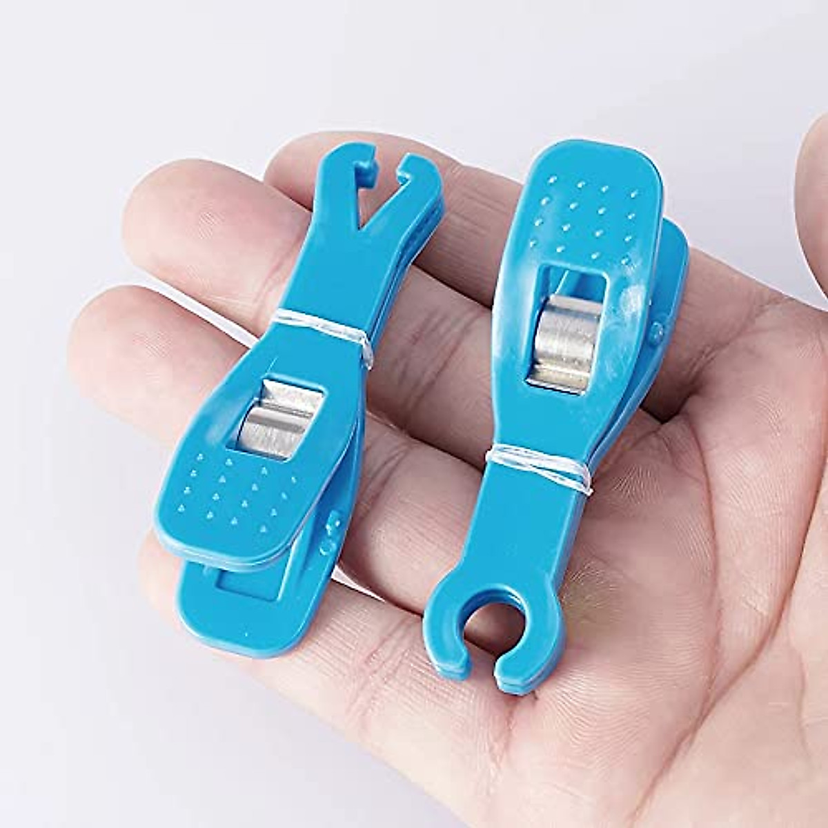 10 Pcs Disposable Body Piercing Clamps, Body Piercing Needle Slot Forceps Clamp Clip for Hemostatic Forceps Ear Nose Lip Navel Body Piercing Supplies