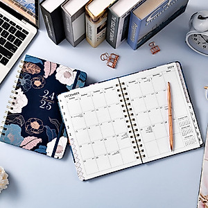 2024-2025 Planner - Academic Planner 2024-2025, Jul. 2024 - Jun. 2025, 6.4" x 8.5", 2024-2025 Planner Weekly and Monthly with Marked Tabs - Engraved