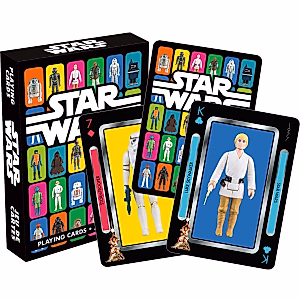 Star Wars Vintage Kenner Action Figures Playing Cards