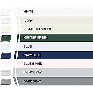 100% Organic Cotton Pillowcases - Soft and Crisp, Cooling Percale Weave, Breathable Pillow Covers, Sleep Mantra, Set of 2 (King Size, White)