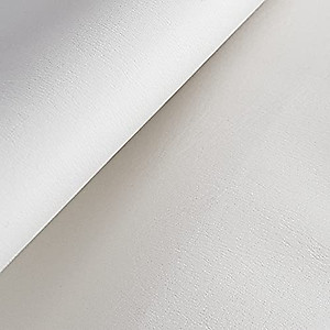 KithKasa Modern Faux Leather Upholstered Dining Chairs Set of 2, Armless White Accent Chairs with Chromed Metal Legs for Kitchen Dining Room