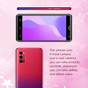 1G RAM 4G ROM，X11 aderroo Android Smartphone, 5.0-inch Screen，Front and Rear Cameras，Only Supports Dual SIM Card Frequency Band of 3GWCDMA：850/2100MHZ，Unlocked Cell Phone（Blue-Green）
