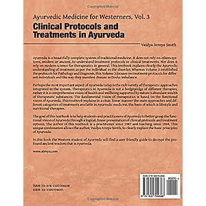 Ayurvedic Medicine for Westerners: Clinical Protocols & Treatments in Ayurveda
