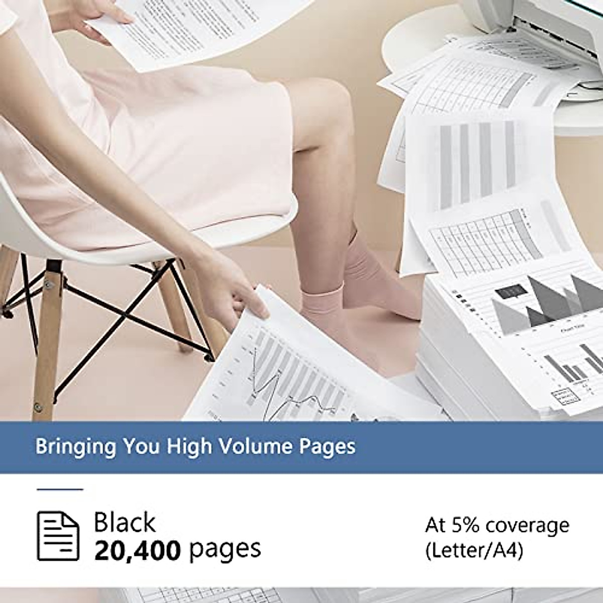 SAOUOT TN890 UItra High Yield Toner Cartridge TN-890 Compatible Replacement for Brother TN890 Toner HL-L6250DW L6400DW L6400DWT MFC-L6750DW L6900DW Printer 2-Pack Black