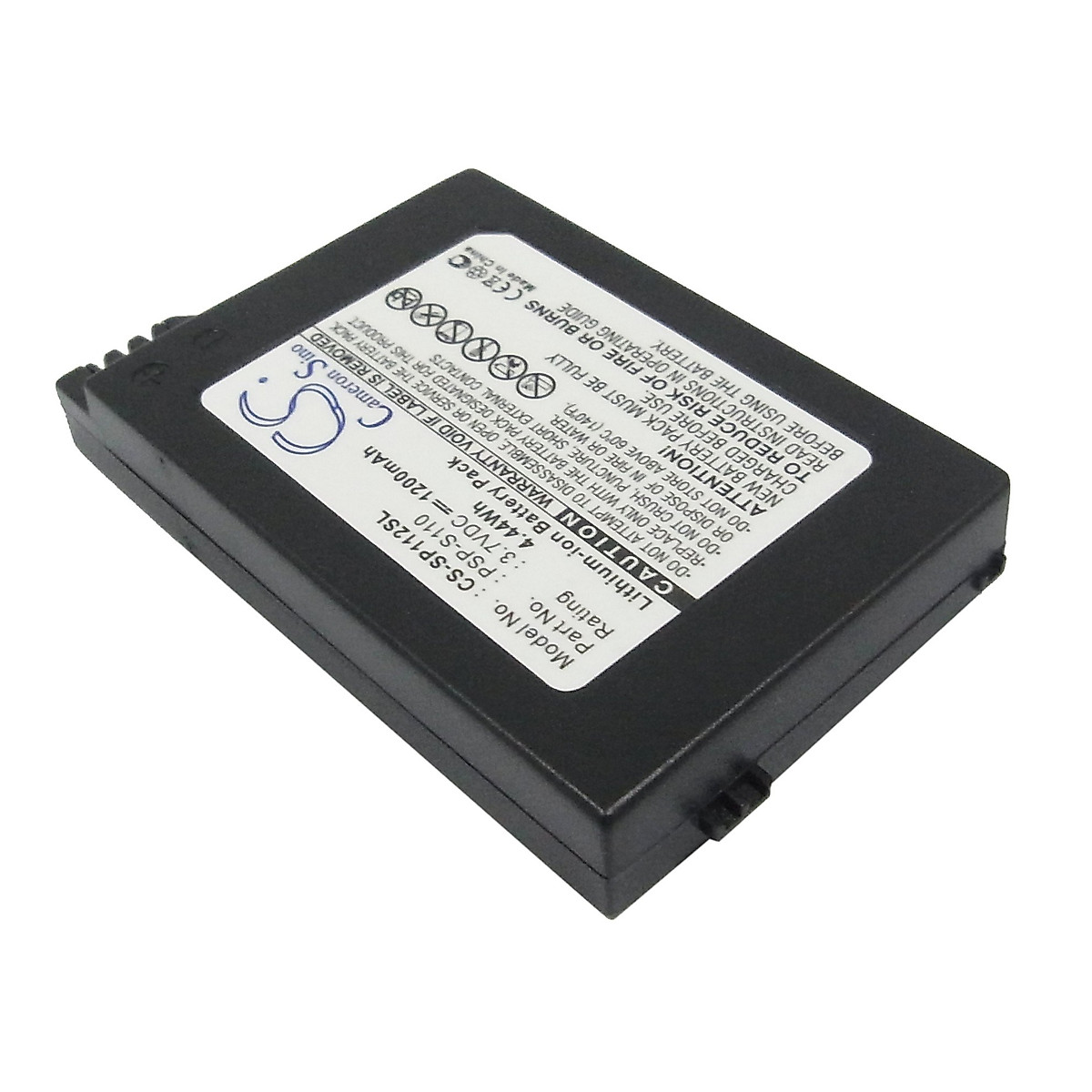 Cameron Sino 1200mAh Battery for Sony PSP 2th, PSP-2000, PSP-3000, PSP-3004, PSP Silm (1200mAh)