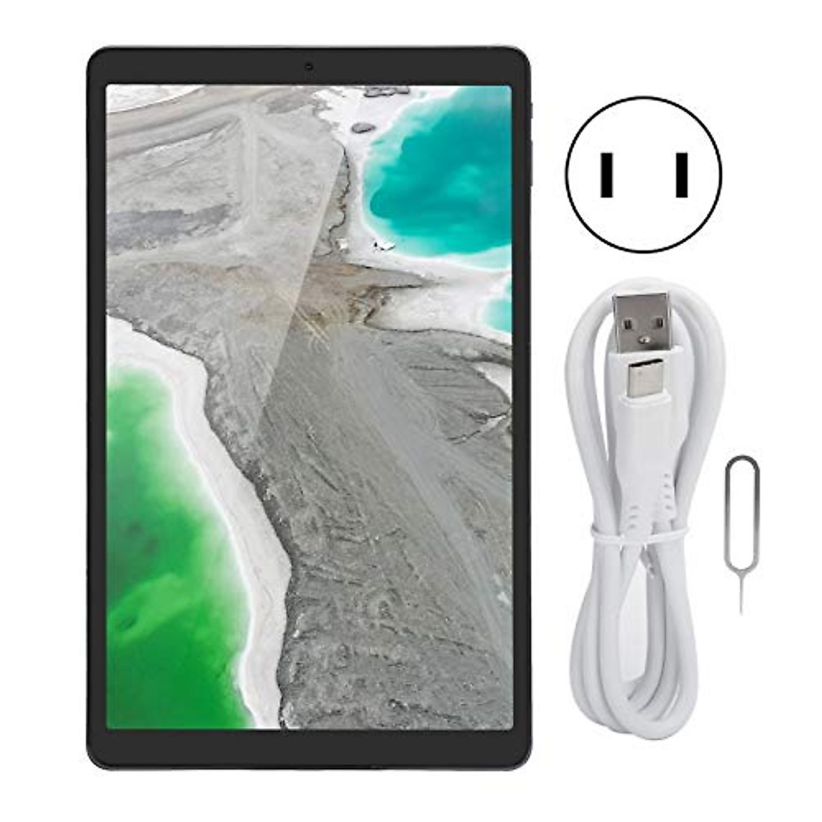 ASHATA IPlay20 Pro 10.1 Tablet, 6GB RAM 128GB ROM SC9863A, 10 Point Touch, Support 2.4G+5G Dual Band WiFi, with 8 Core CPU Processor, 4G Network Tablet PC for Android 10 (US Plug)