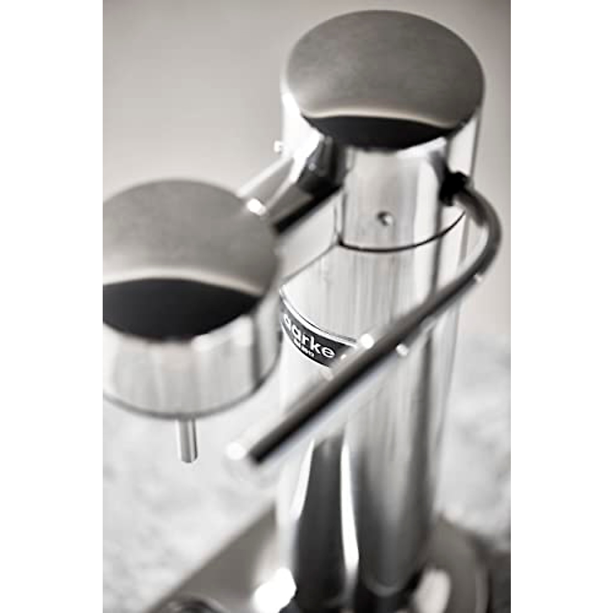 aarke - Carbonator III Premium Carbonator-Sparkling & Seltzer Water Maker-Soda Maker with PET Bottle (Stainless Steel)