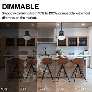 2 Pack 150 Watt Equivalent LED Bulb, Dimmable Super Bright Light Bulbs 2600LM, Daylight 5000K, A21 LED Bulb, E26 Standard Base, UL Listed, Damp Rated, LED Bulb for Living Room Bedroom Home Office